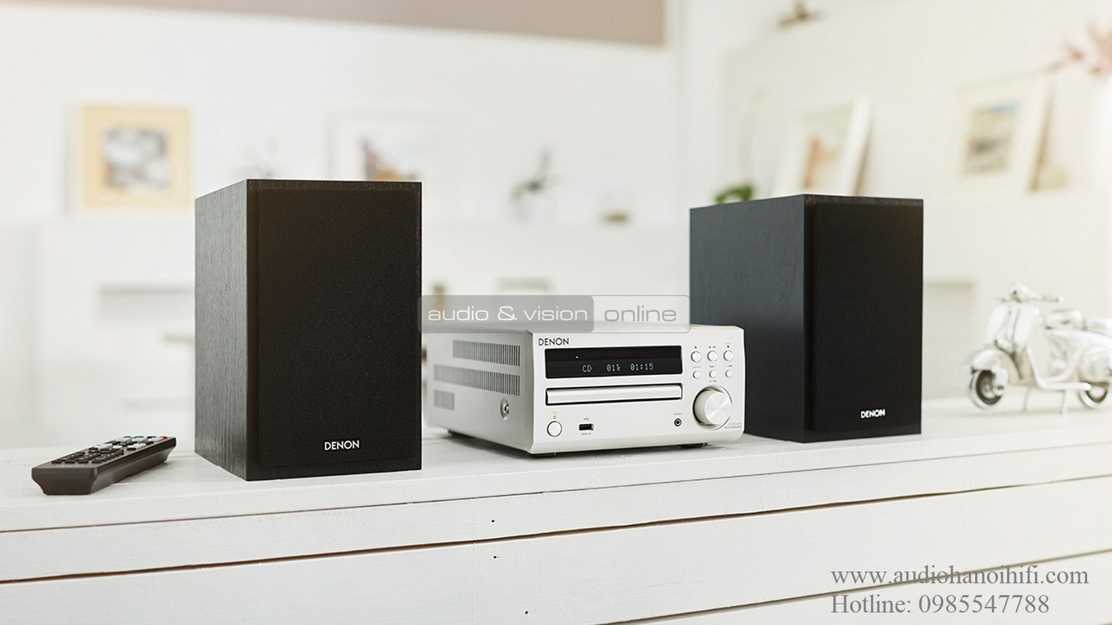 Dàn âm thanh mini Denon D-M40 chính hãng - audiohanoi.com